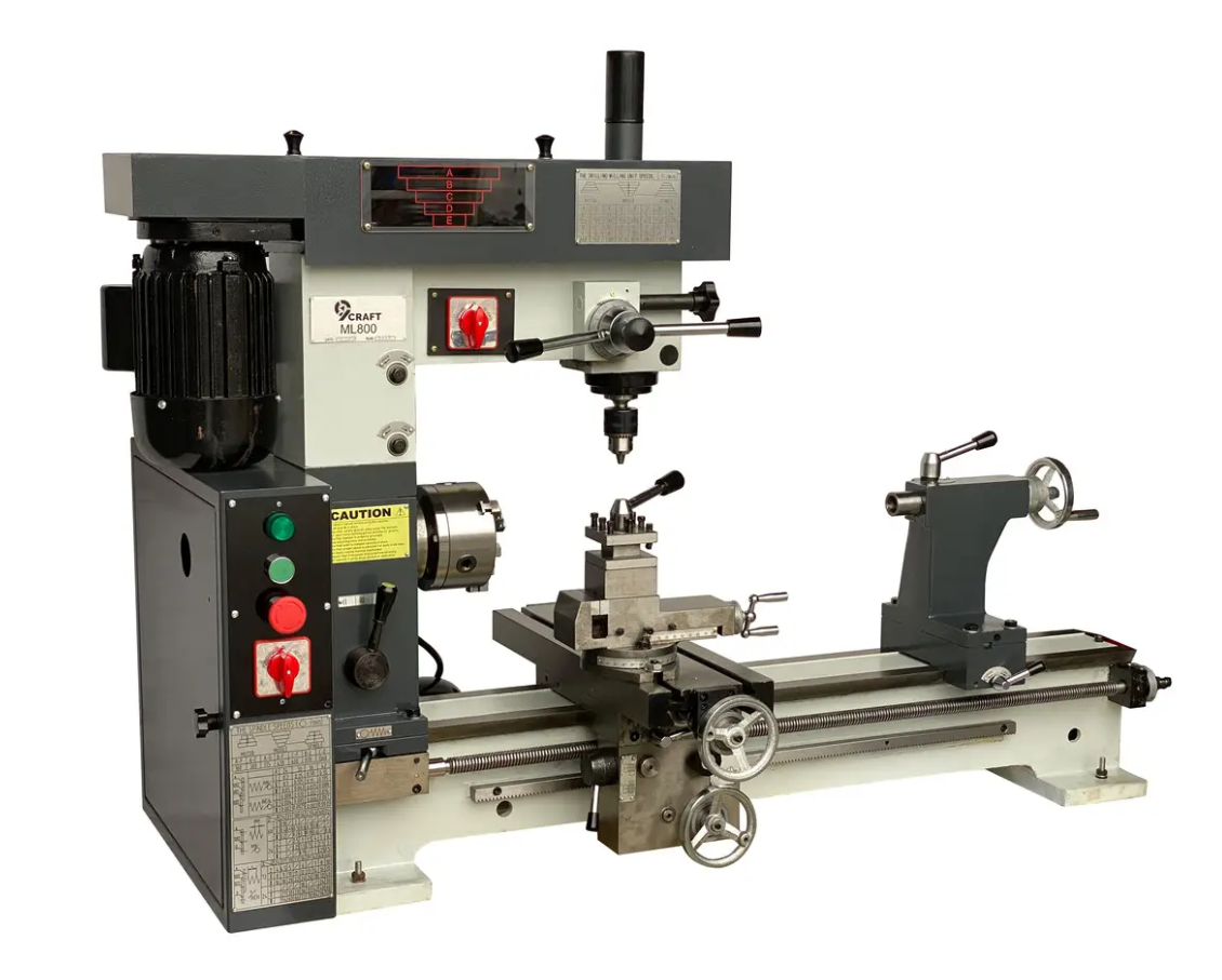 Комбинированный токарно-фрезерный станок 9Craft ML800 купить в Киеве и ...